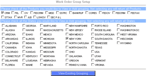 How to Setup Work Order Grouping